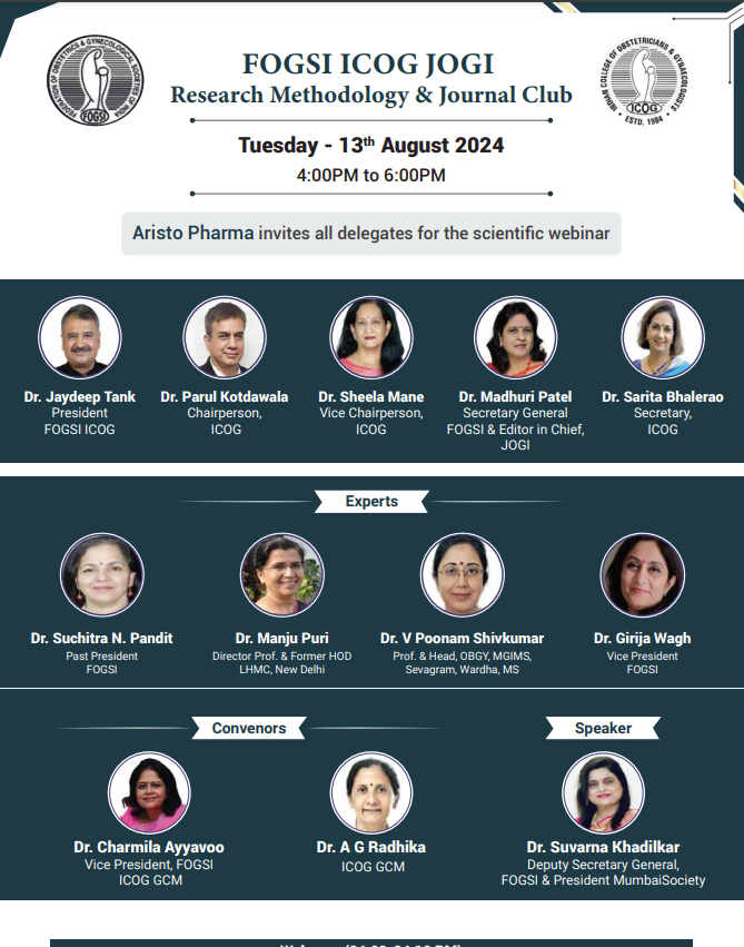 ICOGONLINE – Academic Wing of FOGSI – Academic Wing of FOGSI